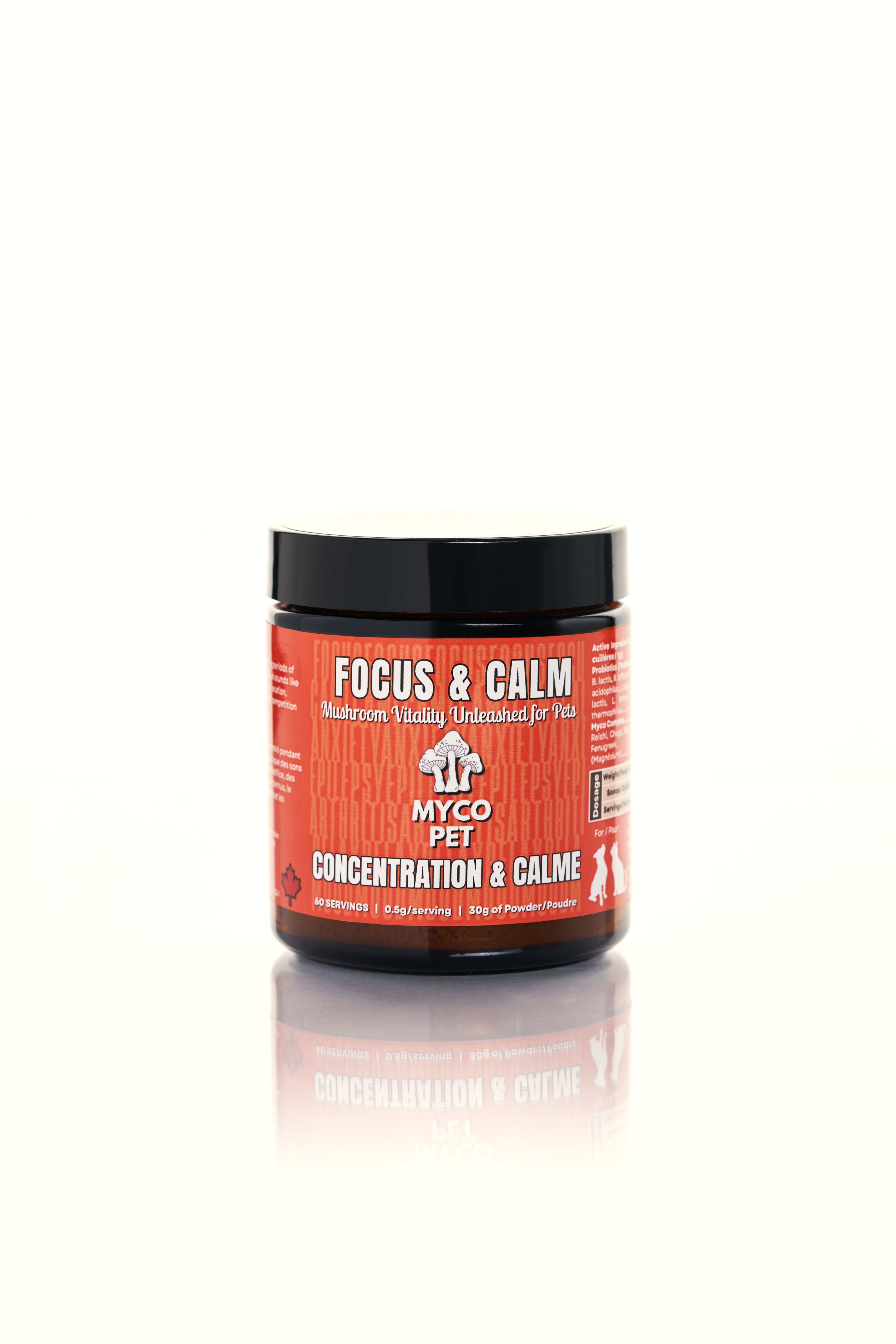 Focus & Calm – Myco Pet